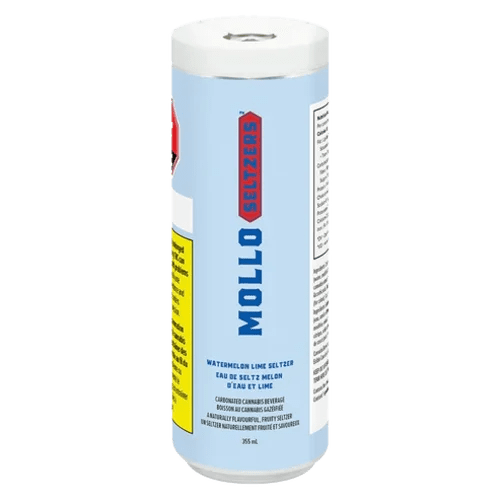 Mollo – Watermelon Lime Seltzer – Prairie Cannabis – 22nd Street
