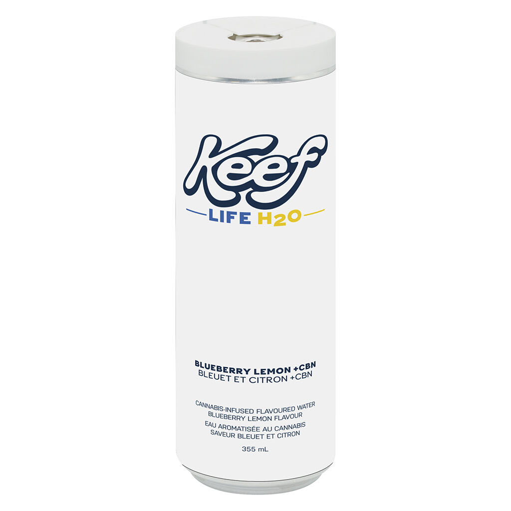 Keef Life H20 – Blueberry Lemon CBN – Prairie Cannabis – 22nd Street