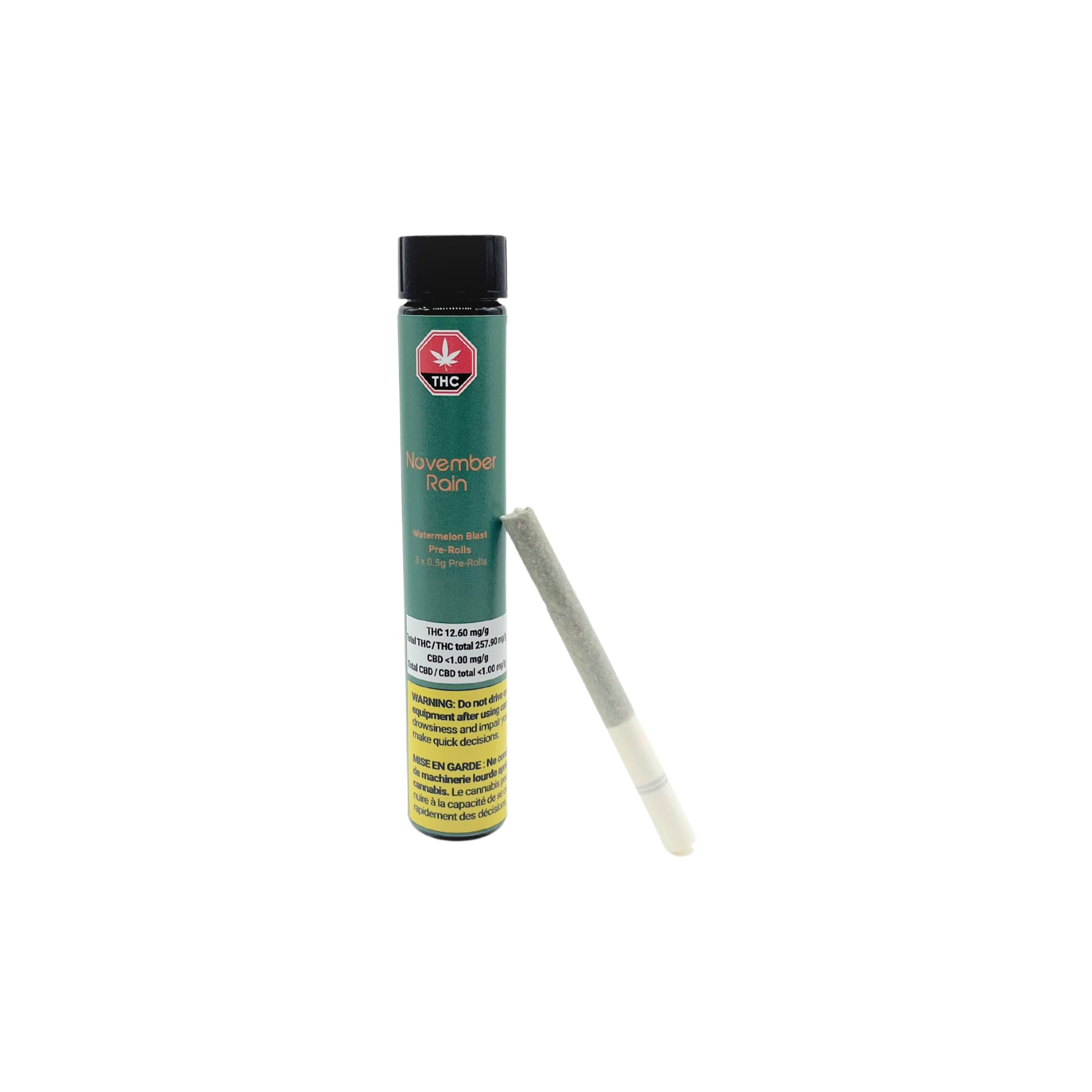 November Rain – Watermelon (Blast) Pre-Roll – Prairie Cannabis – 22nd ...